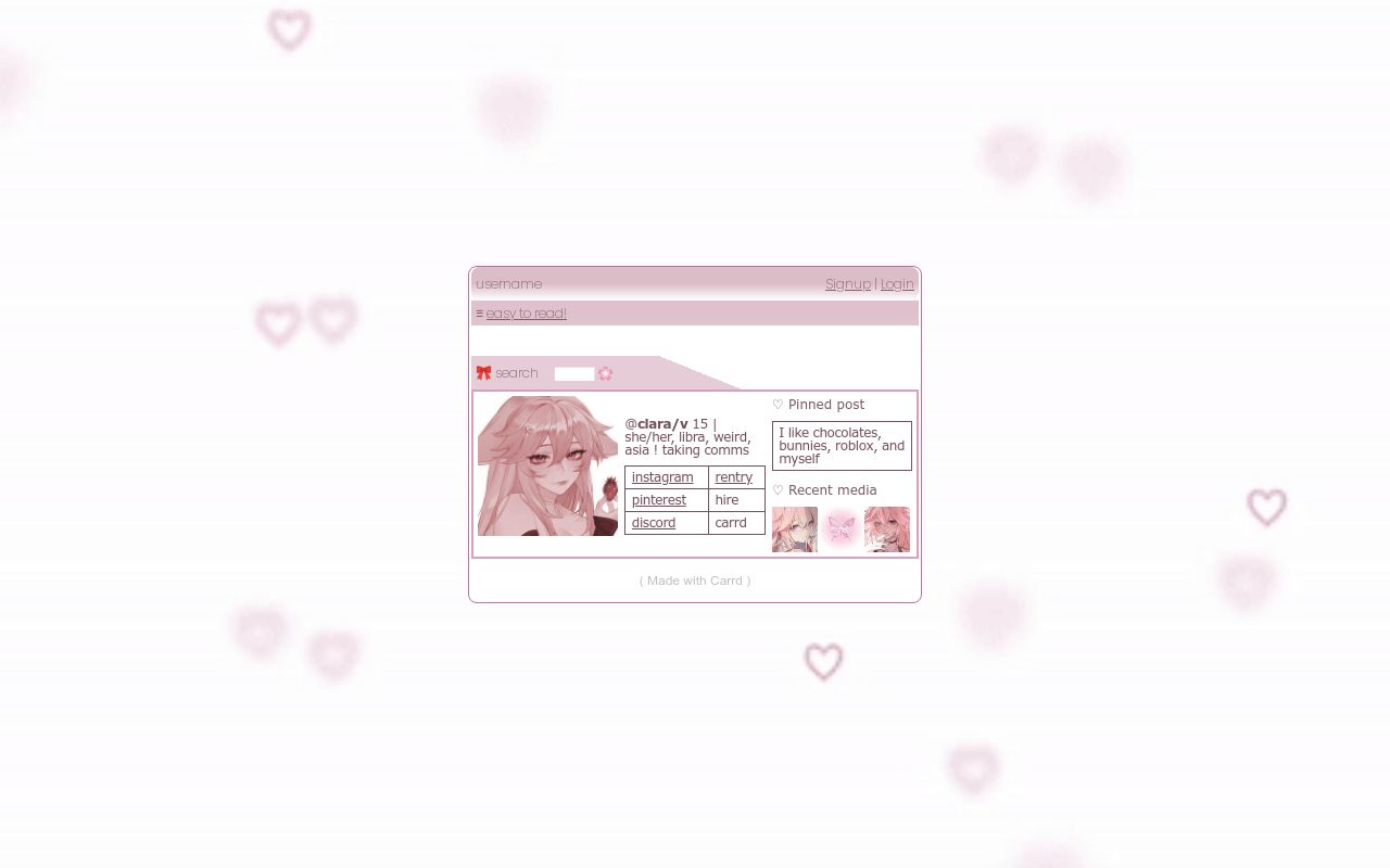 About Clara - Webcore